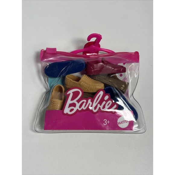 Mattel | Toys | Mattel Barbie Ken Doll Accessories Shoe Pack 4 Pairs Of ...